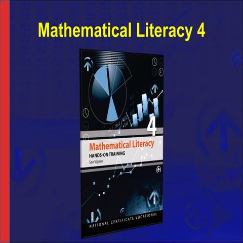 NCV 4 Mathematical Literacy Hands-On Support Slide Show - Module 4 | PPT