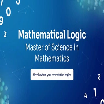Mathematical Logic - Master of Science in Mathematics by Slidesgo.pptx