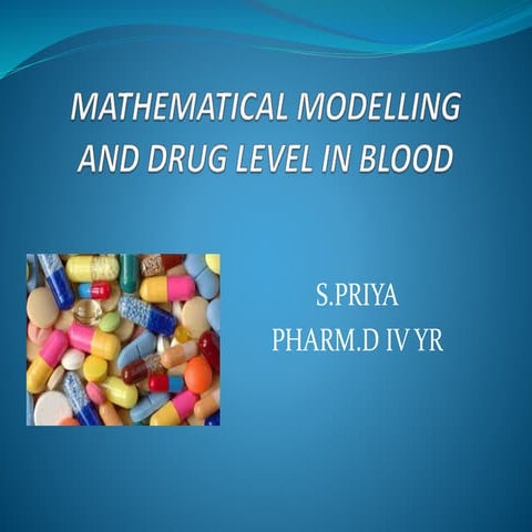 Mathematical model | PPTX