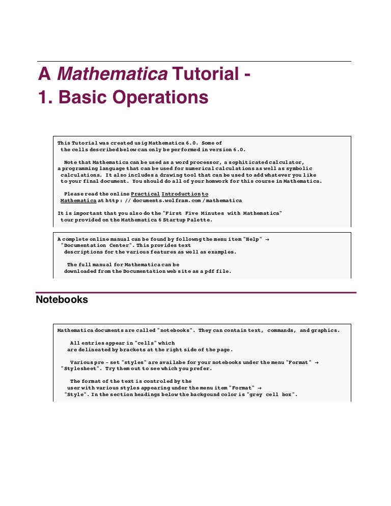 Wolfram Mathematica 7 Tutorial Lalaftera