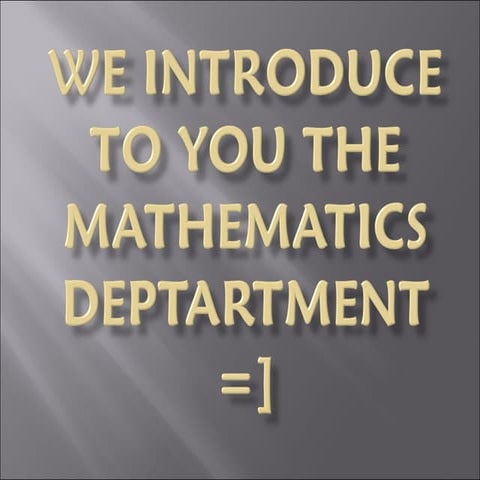 1e2 tss Mathematics | PPT