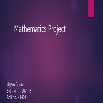 MATHEMATIC ppt ......................... | PPTX