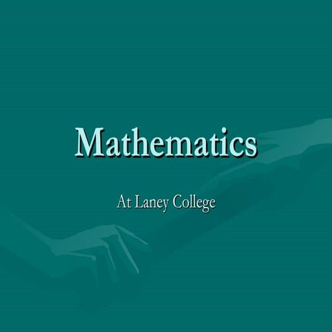 Introduction to Math Curriculum | PPT