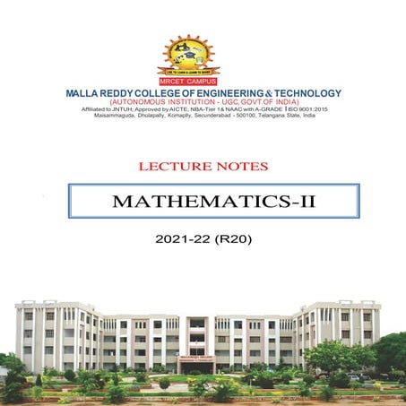 applied math 2nd semester diploma | PDF
