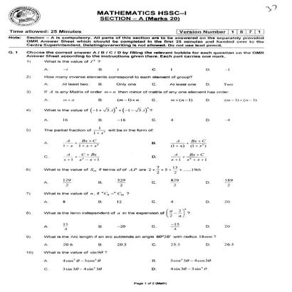Mathematics 11 2018 Pdf