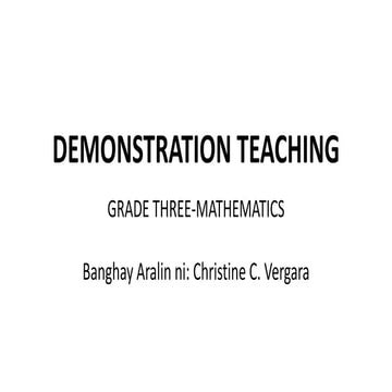MATHEMATICS 3.pptx present ing math tree | PPT