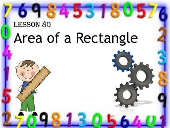 Lesson 80 area of a rectangle and a square | DOCX