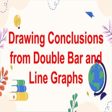 Understanding Double Bar Graphs for grade 5 | PPTX