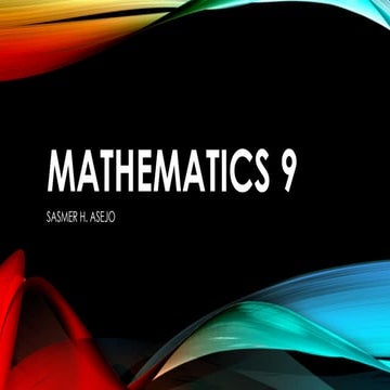 MATHEMATICS 9 Demonstration 1 2020 - 2021.pptx