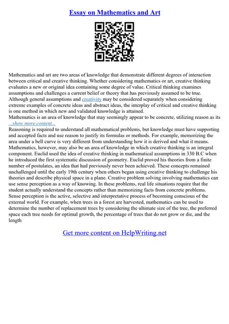 Meaning and definition of mathematics | PPTX | Physics | Science