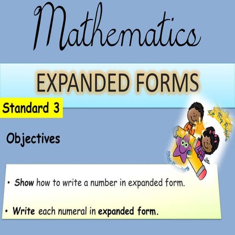 Mathematics Expanded Forms | PDF