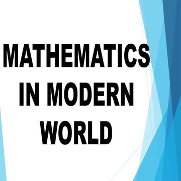 MATHEMATICS IN MODERN WORLD love.pptx