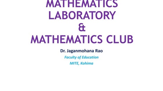 Mathematics club objectives, need and importance of mathematics club ...