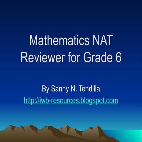 Grade 3 mtap reviewer | DOCX