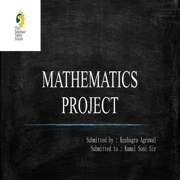 Distributive property of sets (class 11 mathematics project) | PPTX