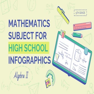 Mathematics Subject for High School - 9th Grade_ Algebra II ...