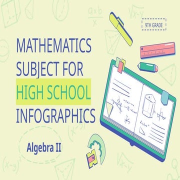 Mathematics Subject for High School - 9th Grade_ Algebra II ...