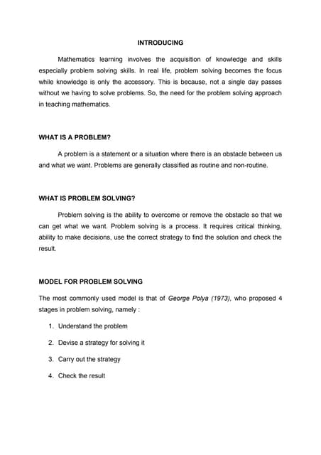 Math Lesson Plan Oct 7 | PDF