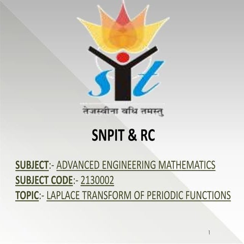 Laplace Transform Unit Step Function Second Shifting Theorem Dirac