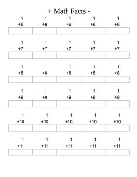 Math facts | PDF