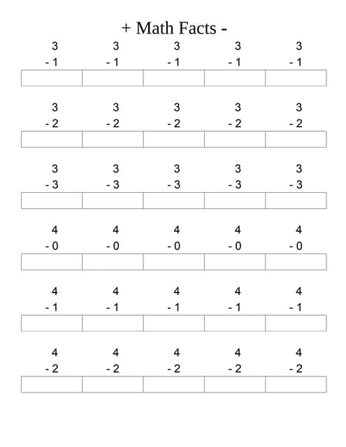 Math facts adding 2 | PDF