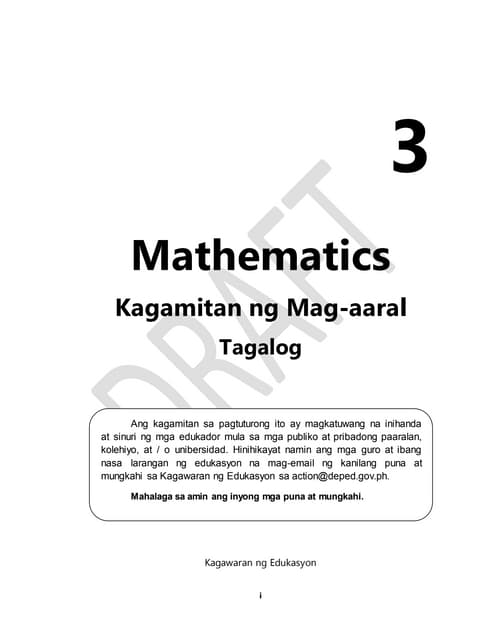 NUMERACY WORKSHEETS for kindergarten Matatag | PPTX