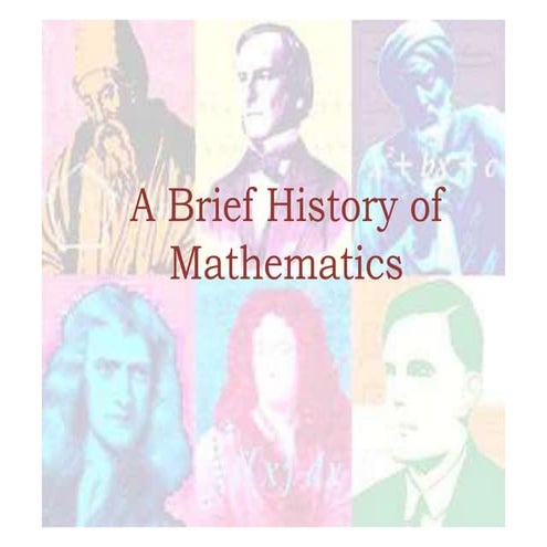Math History Time Eras - | PPT
