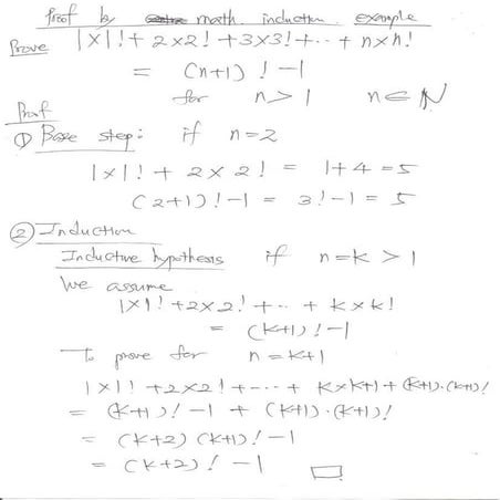 Proof By Math Induction Example Pdf Programming Languages Computing