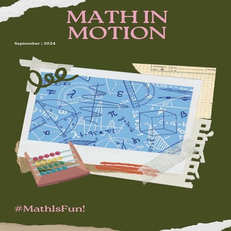 Math in Motion: A beginner’s guide to the world of maths | PDF