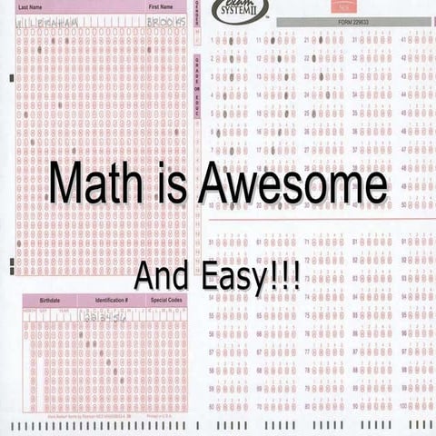Math is Awesome MEAP Prep | PPT