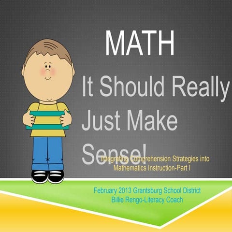 Teaching Mathematics to Young Children | PPTX