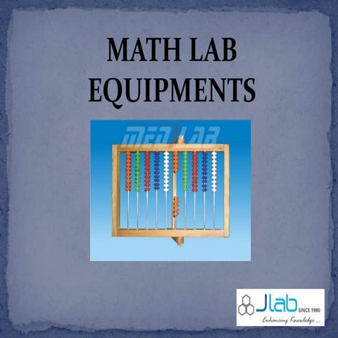 Math lab instruments | PPT