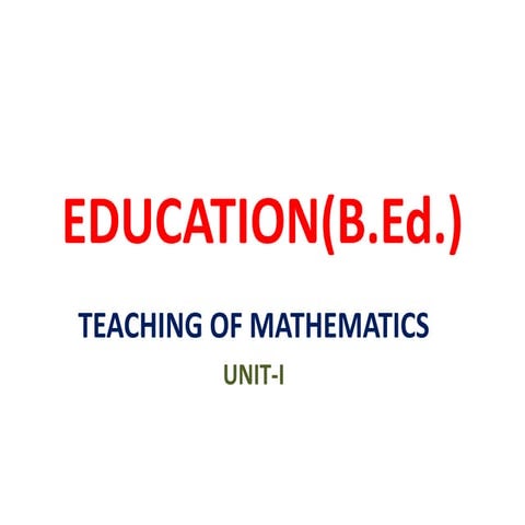 Contribution of Western Mathematician in Mathematics | PPT