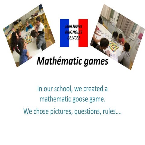 Maths game France | PPTX