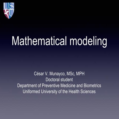 Math modeling | PPT