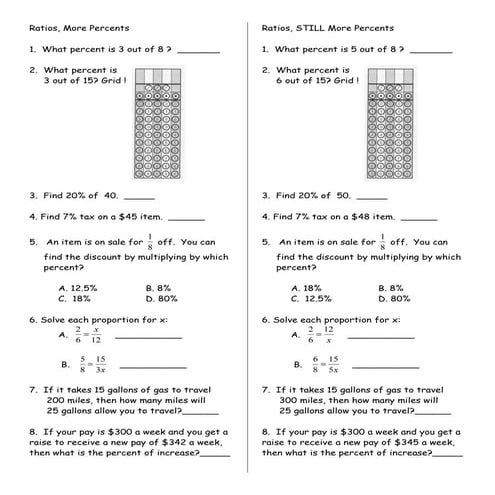 MATH: PERCENTS | DOC