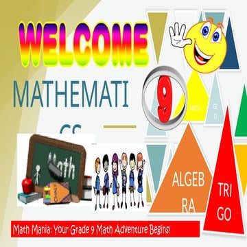 first day of school mATHematics 9 ORIENTATIONS.pptx