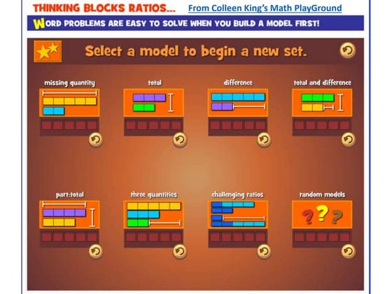 Thinking Blocks modeling tool | PPTX