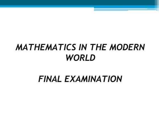 LESSON-1-NATURE-OF-MATHEMATICS. mathematics in modern world | PPTX