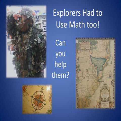 Mathematics Using Early Explorers | PPTX
