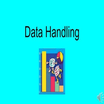 Data Handling PowerPoint presentation | PPTX