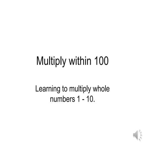What Is Multiplication? | PPT