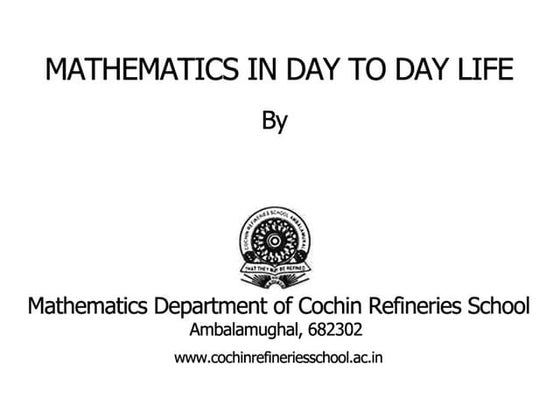 MATHEMATICS | PPT