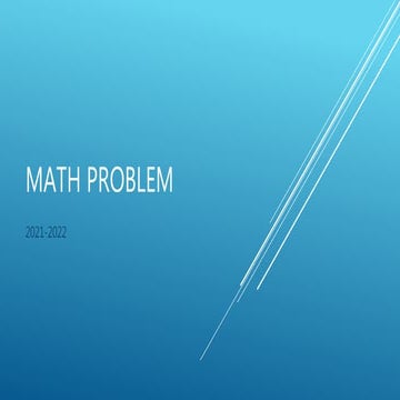 Math Problem.pptx