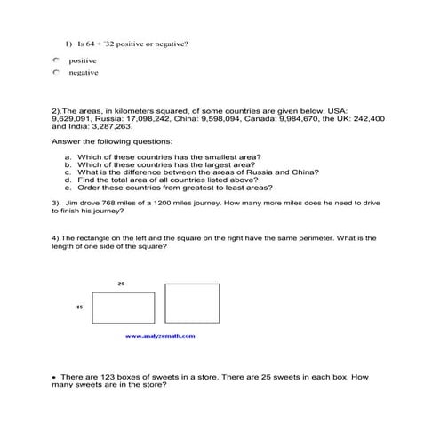 Math Problem Solving for 3rd Grade | PPTX