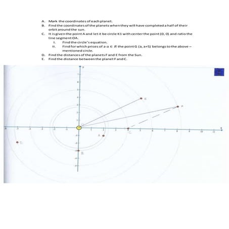 Math problems concerning astronomy | PDF