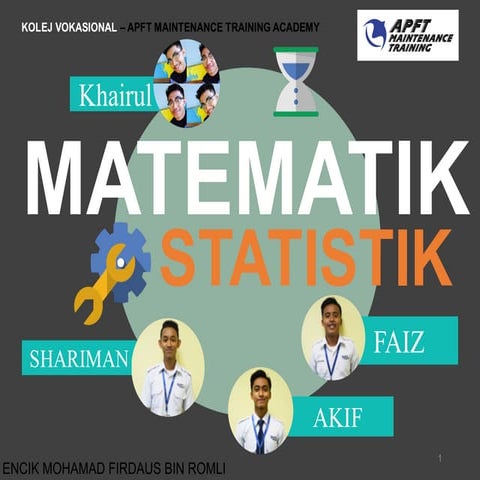 SLIDE STATISTIK MATEMATIK | PPT | Free Download