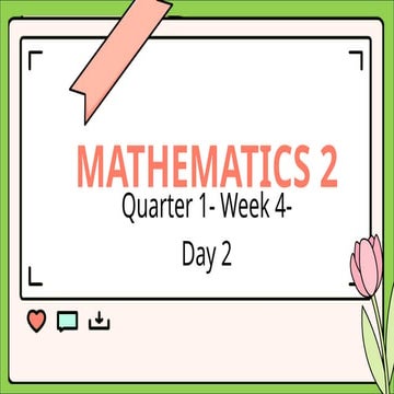 Mathematics for grade 2 quarter 1 week4 day2.pptx