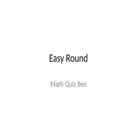 Mathematics Quiz Bee for Grades 7 to 10: Problem Solving and Geometry ...