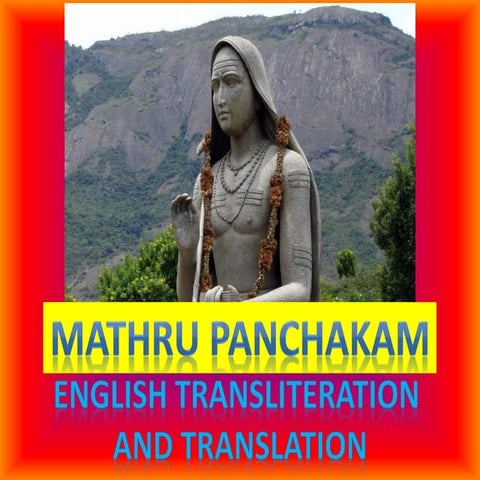 Mathrupanchakam English Transliteration and Translation | PDF